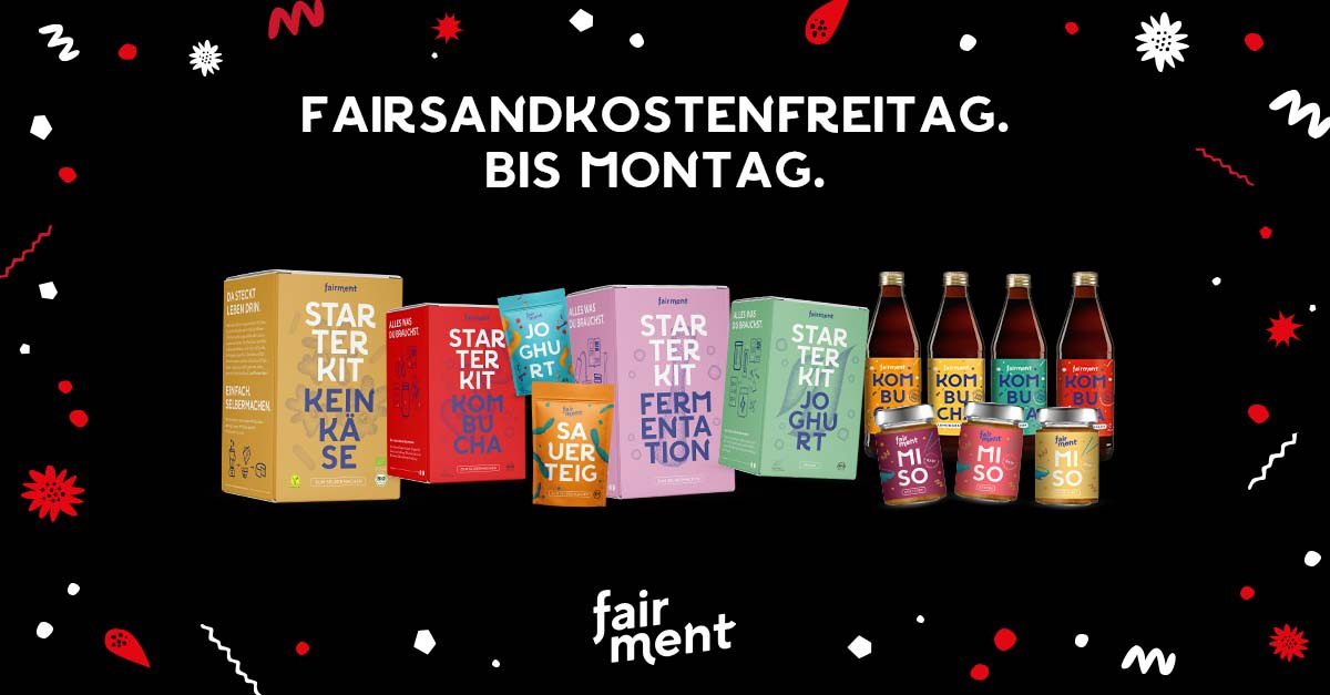 Fairsandkostenfreitag bei fairment – Spare 1 Woche Versandkosten auf ...