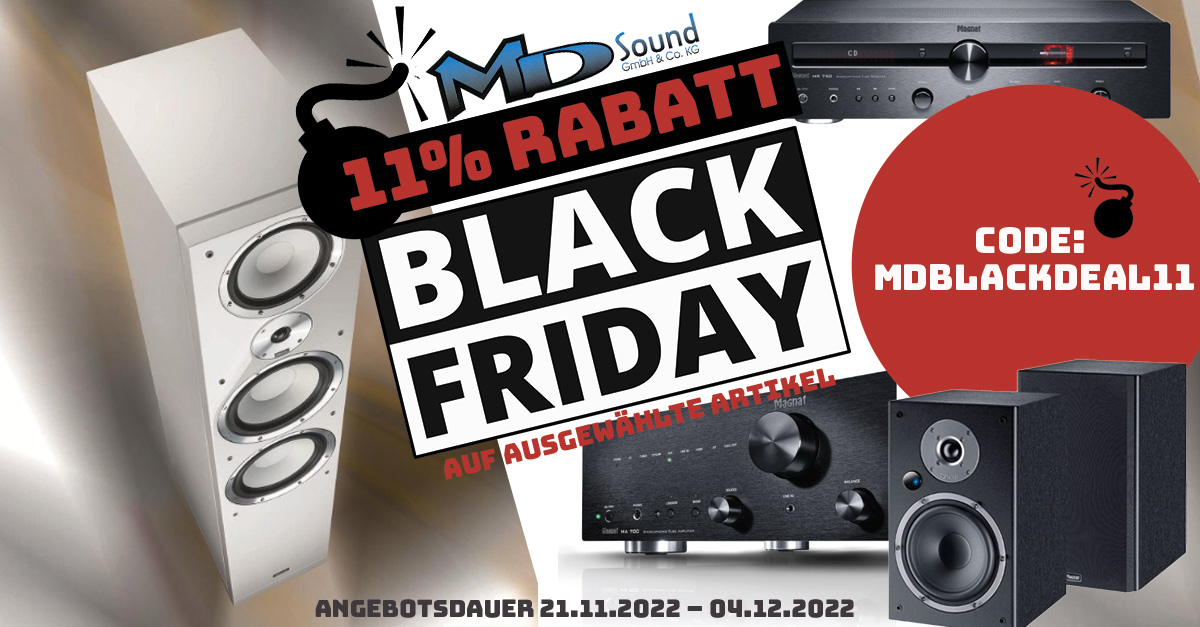 Black Weeks bei MD Sounds – 11% Rabatt auf ausgewählte Artikel ...