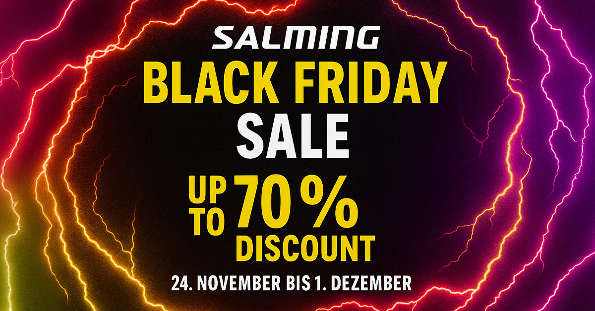 Spare jetzt bis zu 70% im Salming Black Friday Sale » BlackFriday.de