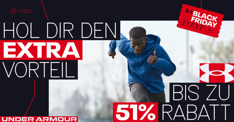 Under Armour Black Friday Deal – Bis zu 51% Rabatt | BlackFriday.de